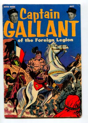 Captain Gallant and the Foreign Legion--#--1955--COMIC BOOK--N/A--FN ...
