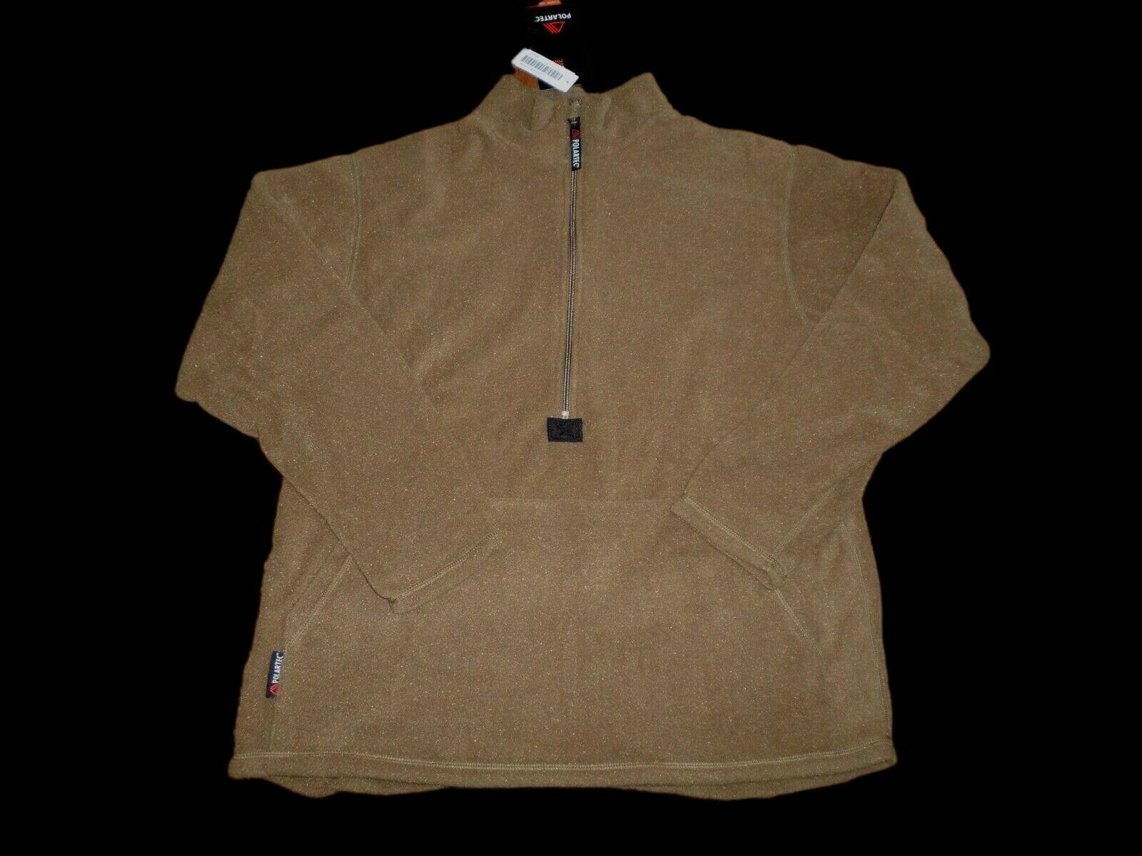 NEW U.S MARINE CORPS POLARTEC FLEECE PULLOVER JACKET SHIRT LARGE USA ...
