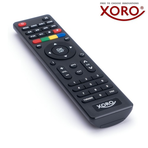 XORO Fernbedienung für HRT 8730 / 8729 HRT 8770 / 8772 HRK 7670 / 7622 ...