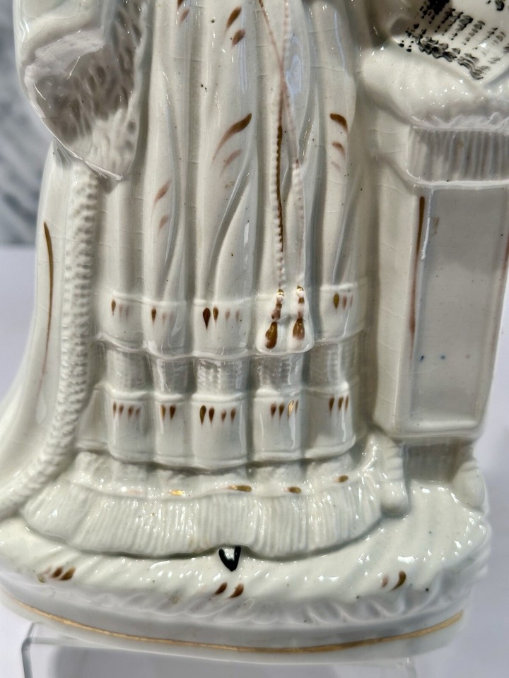 Antique Staffordshire Queen Victoria Figure Cloak with Sash 12" | eBay