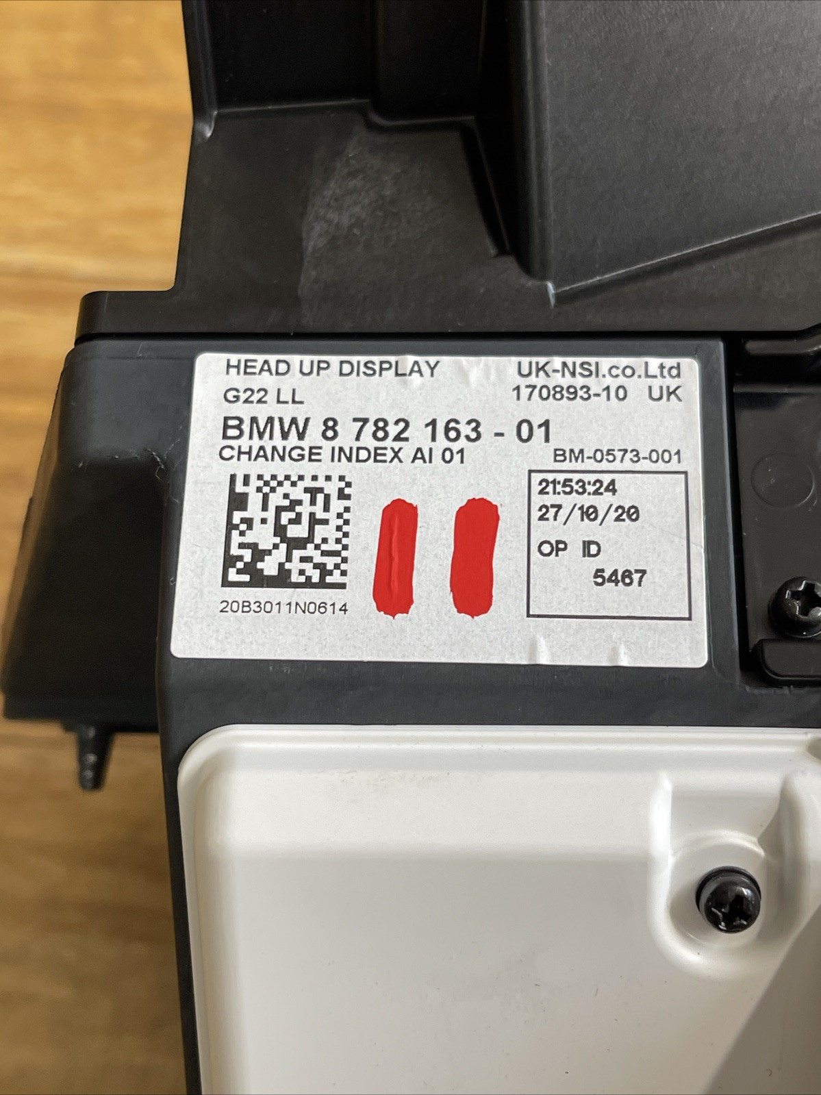 2019-2024 BMW M4 G82 LHD Head Up Display HUD Assembly Unit OEM | eBay