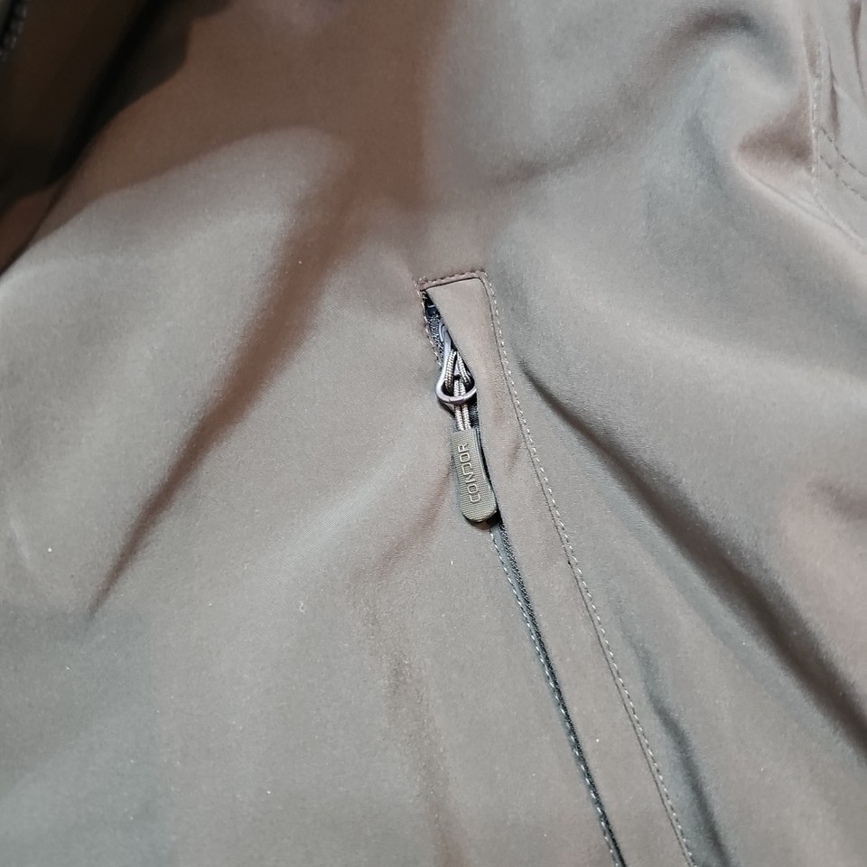 Condor Mens 602 Summit Green 4 Way Stretch Soft Shell Hooded Tactical ...