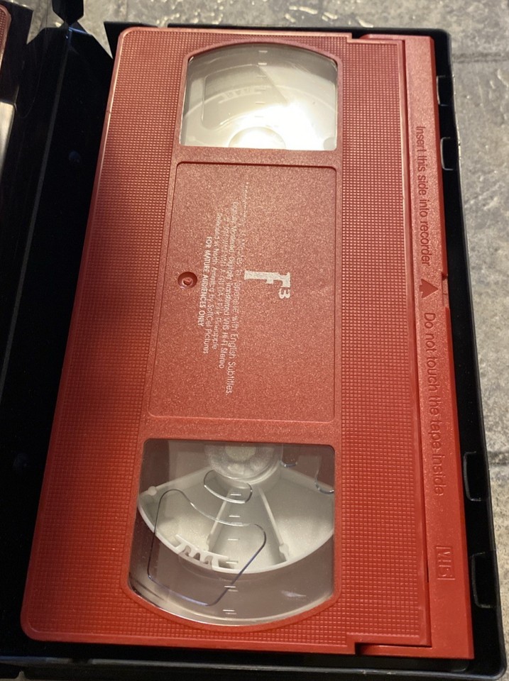 F3 (Frantic, Frustrated & Female) VHS Tape Japanese Anime Subtitled ...