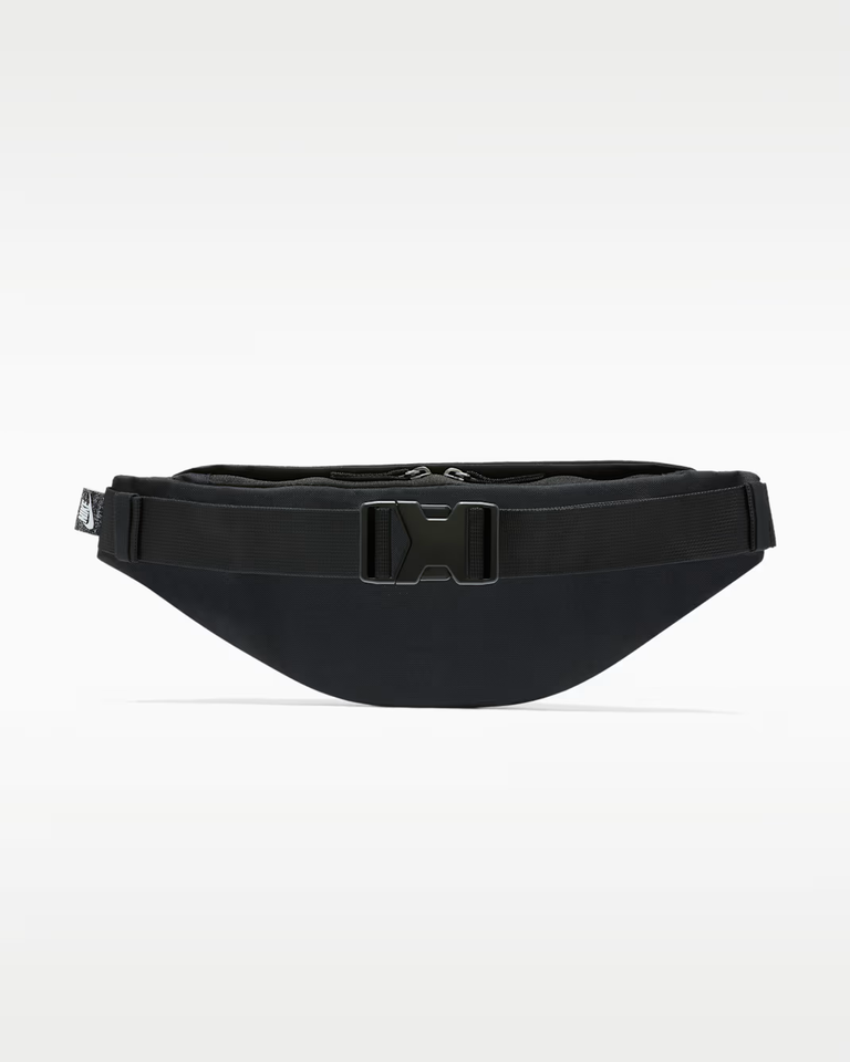 Nike Heritage 3L Waist Bag Black/Black/White - DB0490-010 | eBay