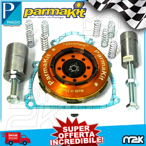 FRIZIONE COMPLETA 8 MOLLE RACING PARMAKIT CHALLENGER VESPA PK HP XL ...