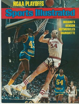 Kent Benson Autographed Sports Illustrated Magazine Full 3/29/76 ...