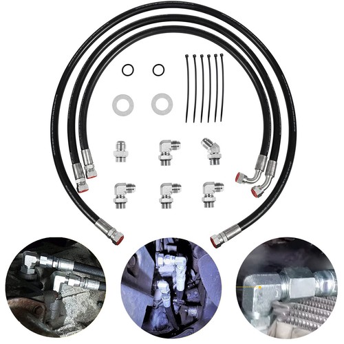Allison Transmission Cooler Lines For 06-10 Chevy/GMC 6.6l Duramax w ...