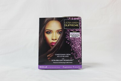 Ultra Sheen Supreme Relaxer Kit - 2 applications or 4 retouches ...