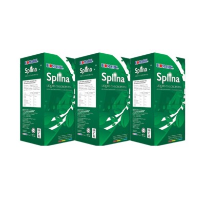 3 Box Edmark Splina Chlorophyll 500ml Cleansing Detox Slimming ...