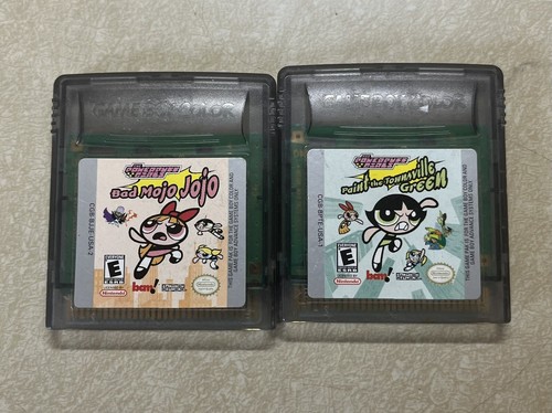 Powerpuff Girls Gameboy Color. Two Games. Untested | eBay
