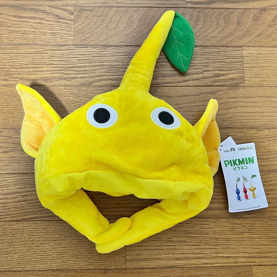 Pikmin Cosplay Hat Set of 3 Taito Prize Yellow Blue Red COMPLETE ...