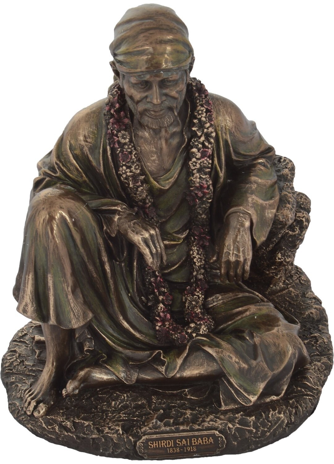 Bonded Bronze Resin Sai Baba Idol for Home Office Temple Decor | eBay