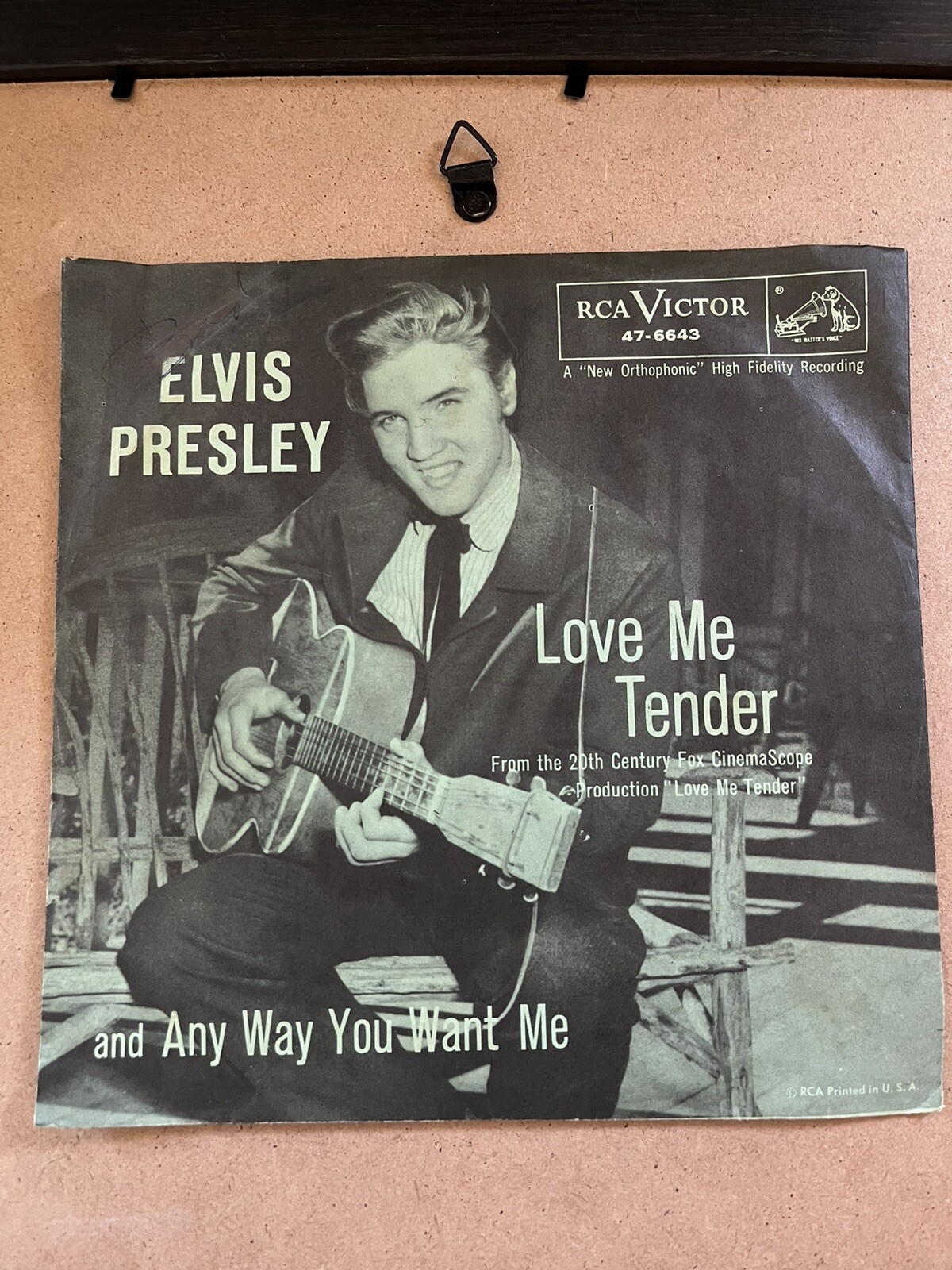 Elvis Presley Love Me Tender/Any Way You Want Me 7” 45rpm | eBay