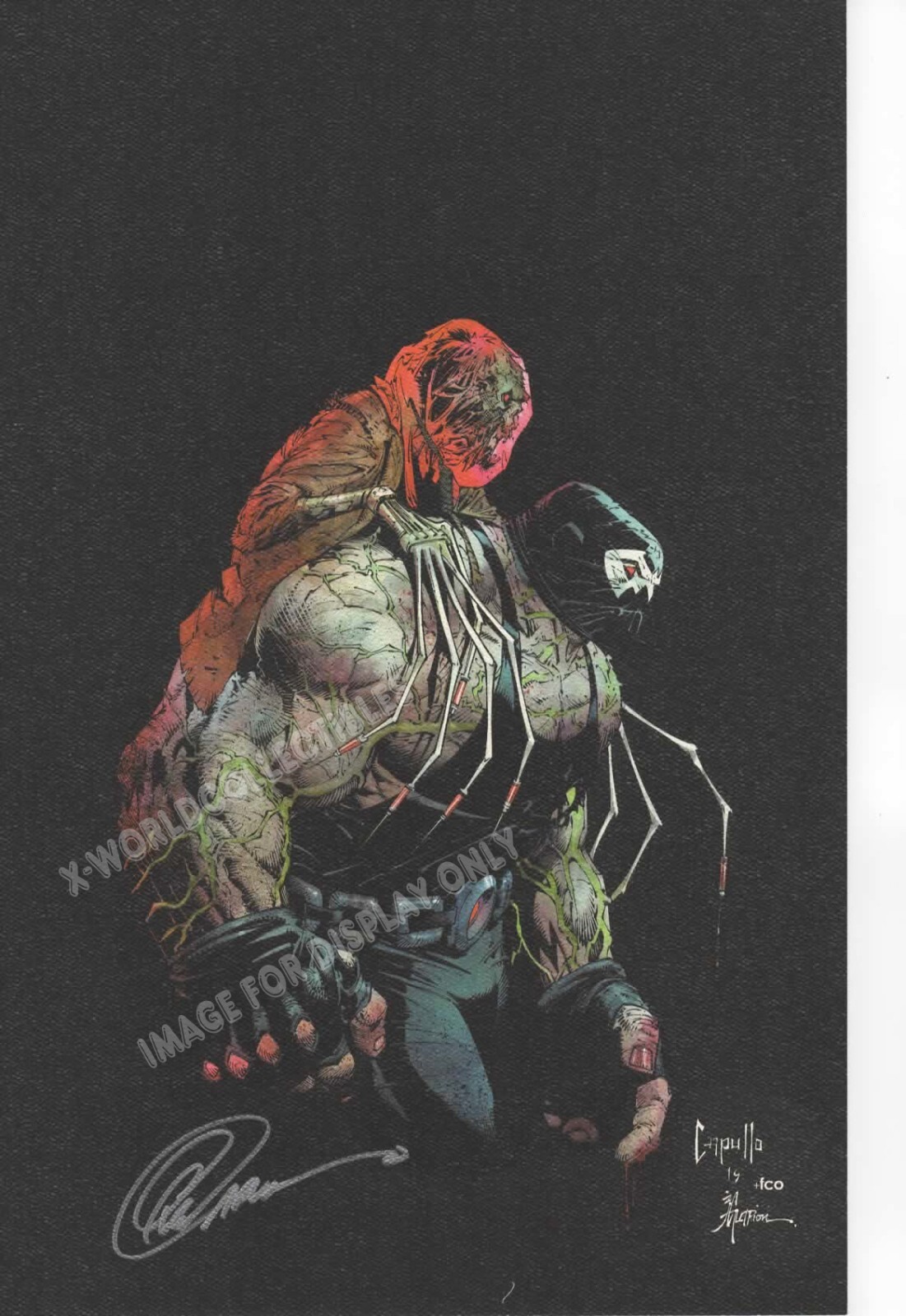 GREG CAPULLO ~ BATMAN LAST KNIGHT ON EARTH BANE ART PRINT SDCC 2022 ...