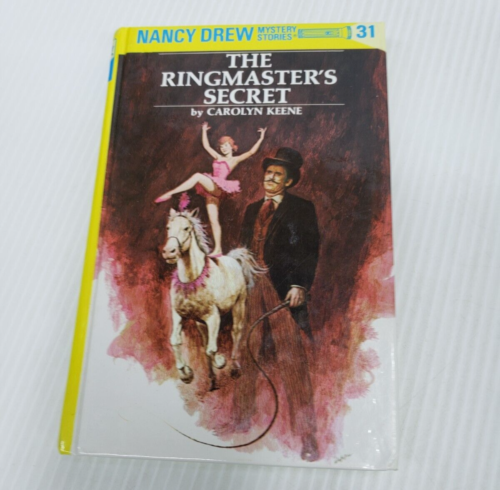 Vintage Nancy Drew The Ringmaster's Secret #31 Hardcover Copyright 1953 ...