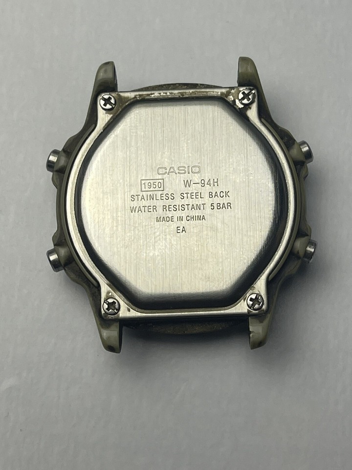 Box Watch Casio 1950 W-94H Incomplete Original for Pieces Replacement ...