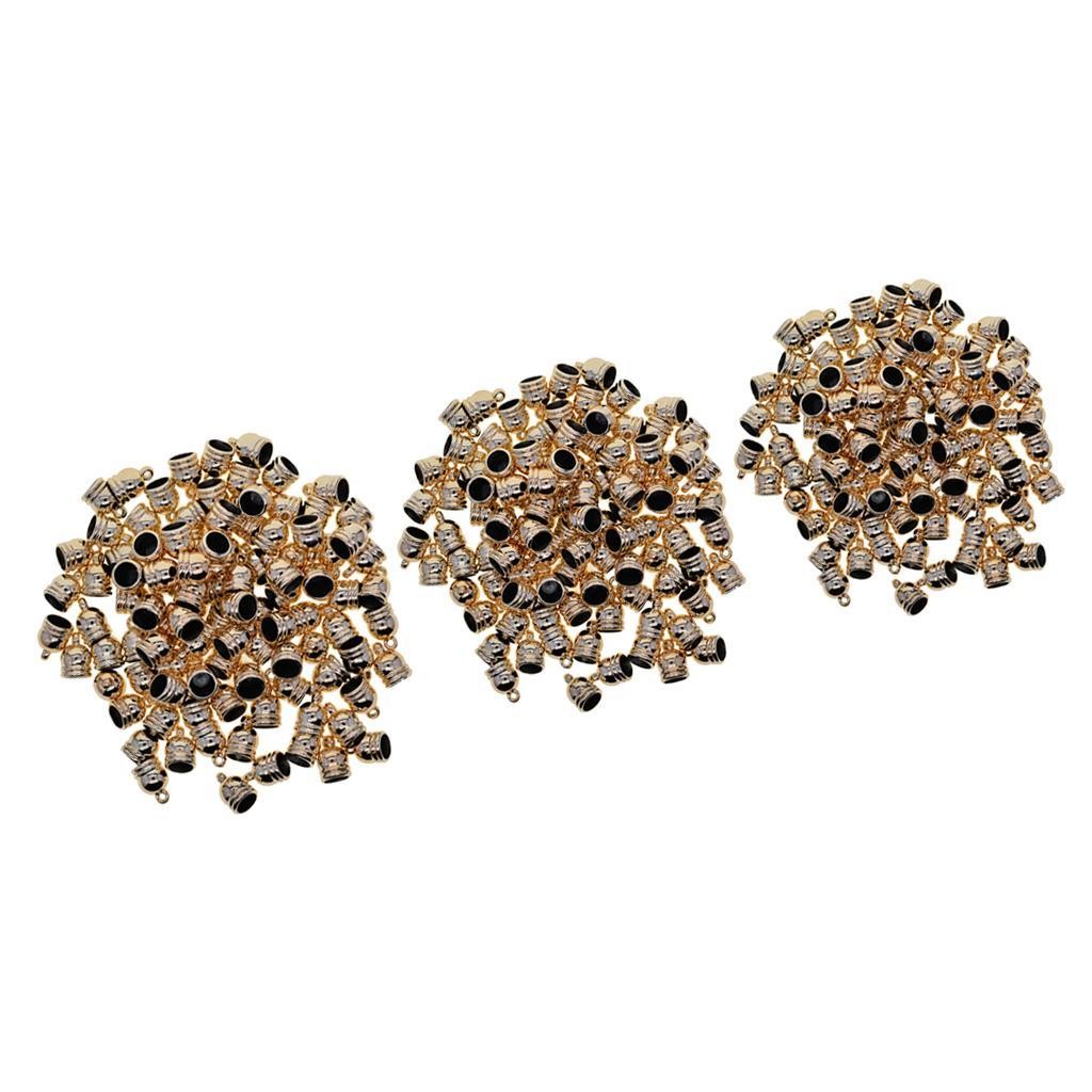 100Pcs Necklace Cord Crimp End Tassel Beads Crimps End for | eBay UK