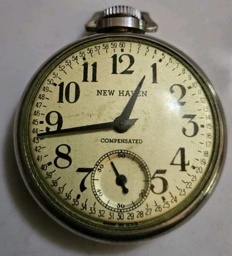 New Haven Pocket watch | eBay