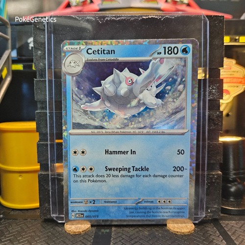 Cetitan McDonalds Promo Scarlet & Violet Holo Pokémon TCG 060/198 ...