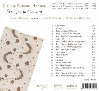 HASNAA BENNANI / LES MUFFATTI / PETER VAN HEYGHEN GEORGE FRIDERIC ...