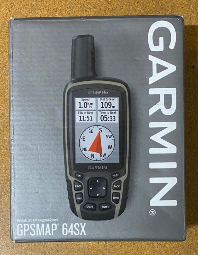 Garmin GPSMAP 64sx Handheld GPS With Navigation Sensors for sale online ...