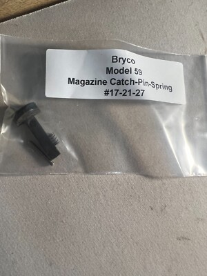 Bryco Model 59 Magazine Catch-Pin-Spring #17-21-27 | eBay
