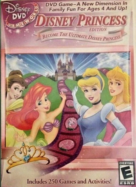 Disney DVD Game World: Disney Princess Edition (DVD, 2006) for sale ...