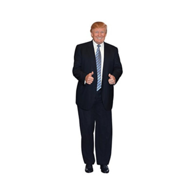 Donald Trump (Blue Tie) Life Size Cardboard Cutout Standup, 6 feet | eBay