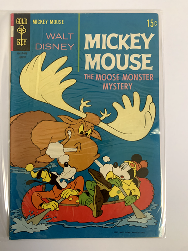 Mickey Mouse - Moose and the Monster Mystery #168 VG 1976 Gold Key | eBay