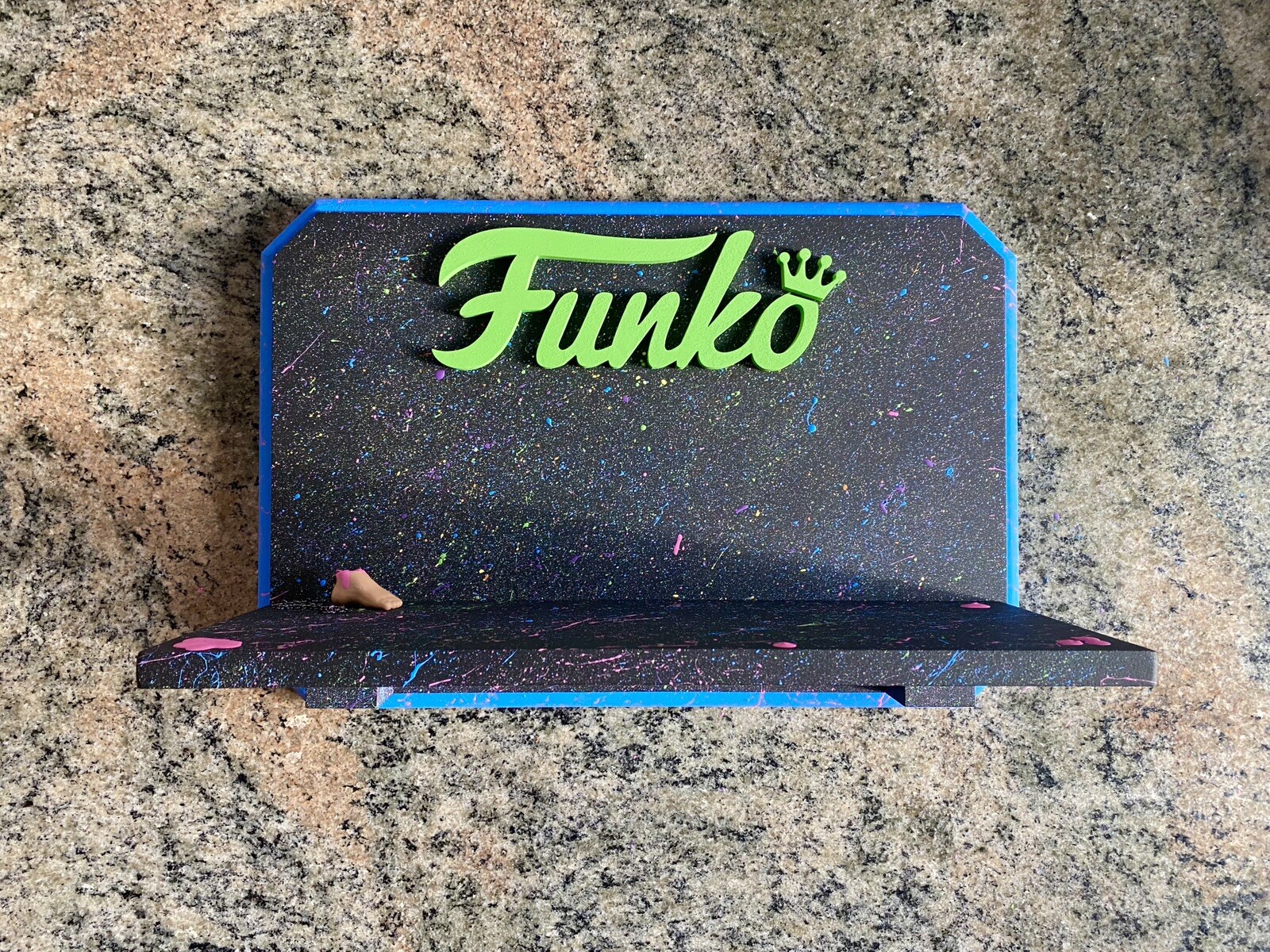 Funko Pop Horror Blacklight Blacklight Display Shelf | eBay