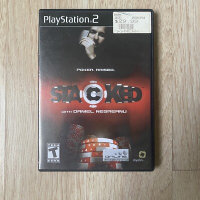 Stacked With Daniel Negreanu (Sony PlayStation 2, 2006) 180951000059| eBay