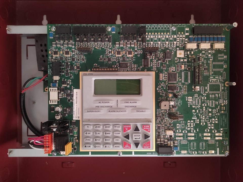 Honeywell Notifier rp-2002e / RP-2002E Fire Alarm Panel | eBay