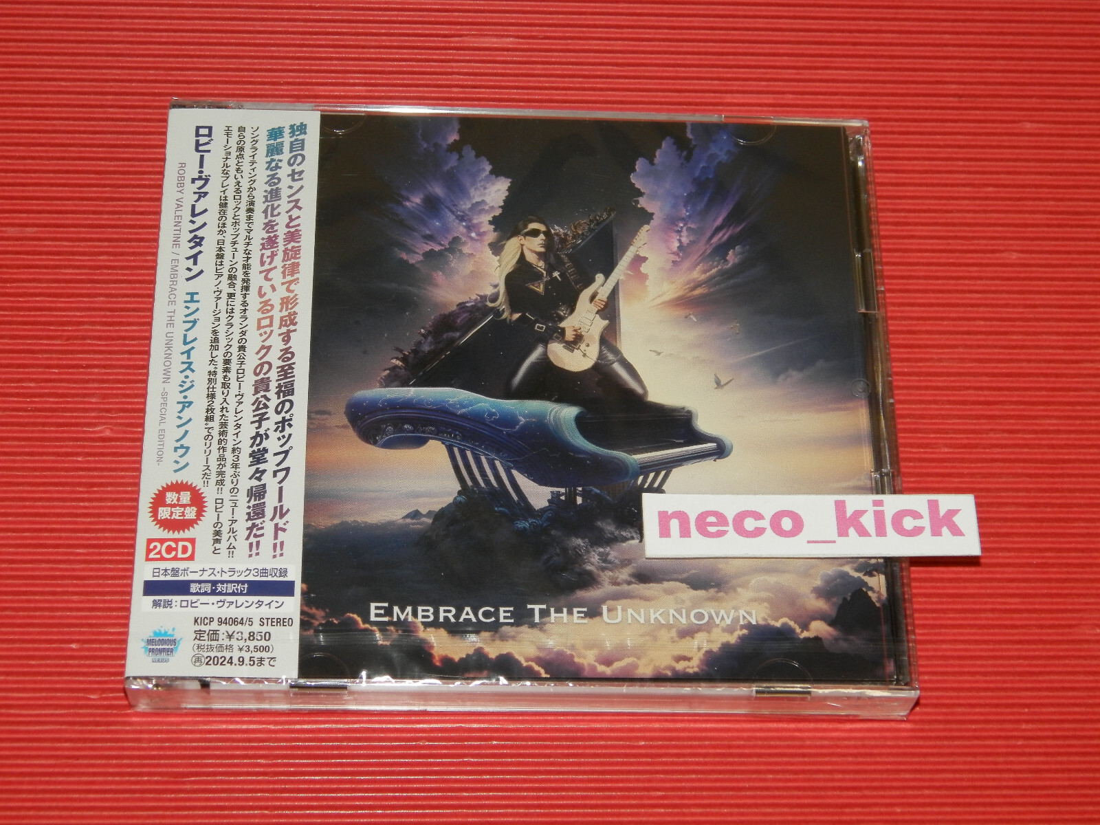 11C ROBBY VALENTINE EMBRACE THE UNKNOWN WITH BONUS TRACKS JAPAN 2 CD ...