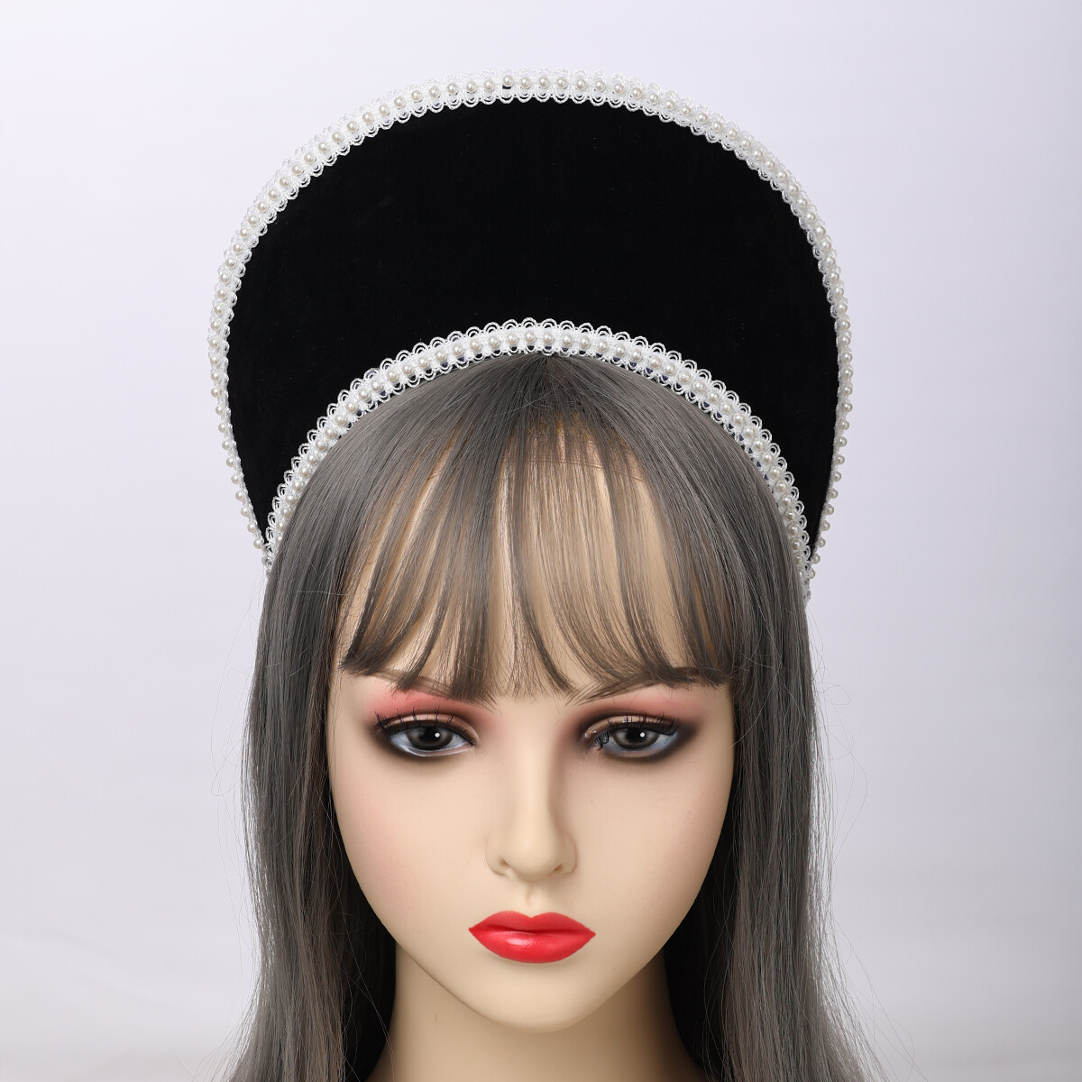 Renaissance Women Tudor Headpiece Medieval Royal French Hood Coronet ...