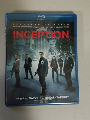Inception (Blu-ray Disc, 2012, 2-Disc set) Leonardo DiCaprio, Tom Hardy ...