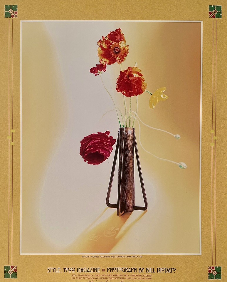 Style 1900 Magazine Limited Edition Poster Sgnd Bill Diodato Roycroft ...