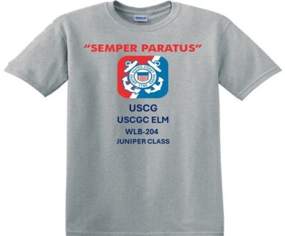 USCGC ELM WLB-204* JUNIPER CLASS *SHIRTS.USCG OFFICIALLY LICENSED | eBay