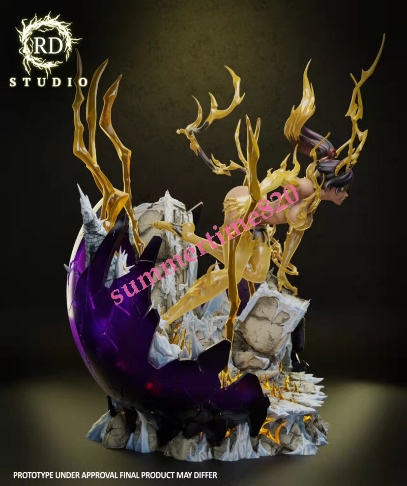 RD Studio Bleach Shihouin Yoruichi Resin Statue 1/6 Scale in stock Led ...