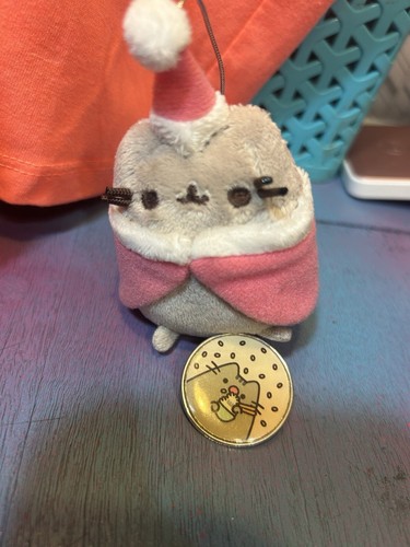 GUND Pusheen Blind Box Surprise Plush Series 5 Christmas Santa Red Cape ...