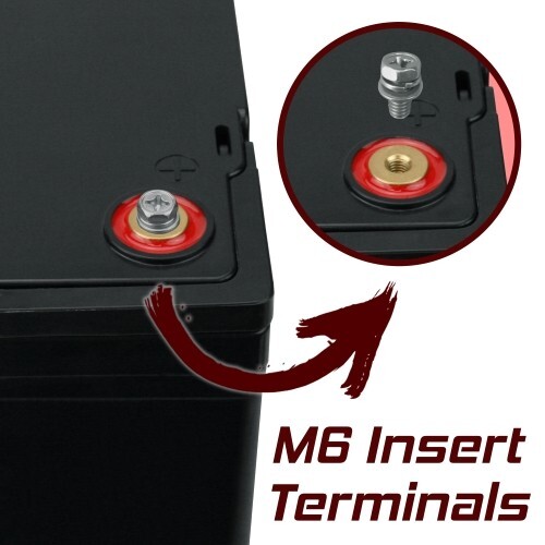 Banshee 12V 55AH LiFePO4 Deep Cycle Battery for Megavolt Flooded BCI ...