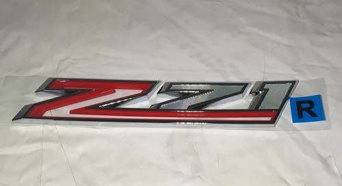 2020-2021 SILVERADO 2500HD CHROME PASSENGER FRONT FENDER "Z71" EMBLEM ...