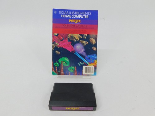 Texas Instruments TI-99/4A Parsec Vintage Computer Game Cartridge ...