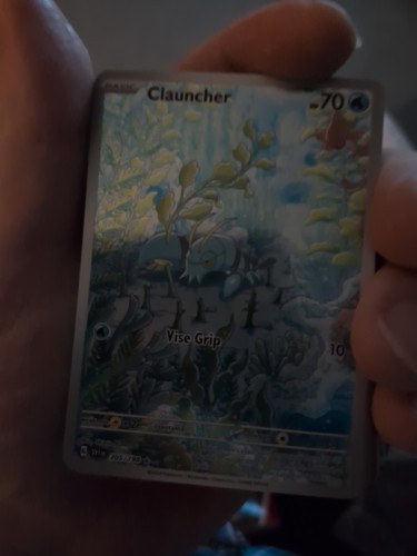 Pokémon Clauncher Card 205/198 Secret Rare Scarlet & Violet | eBay UK