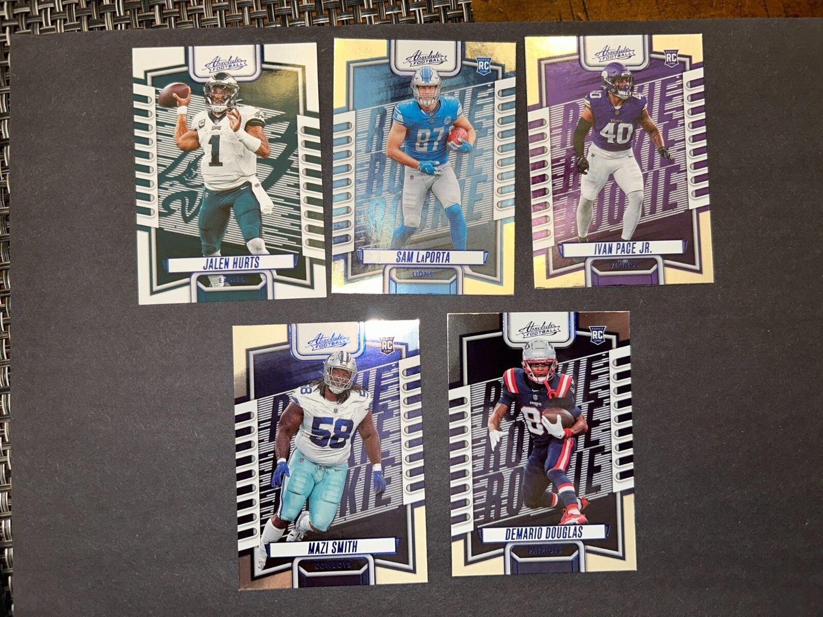 2023 PANINI ABSOLUTE BLUE FOIL PARALLEL FOOTBALL CARDS YOU CHOOSE | eBay
