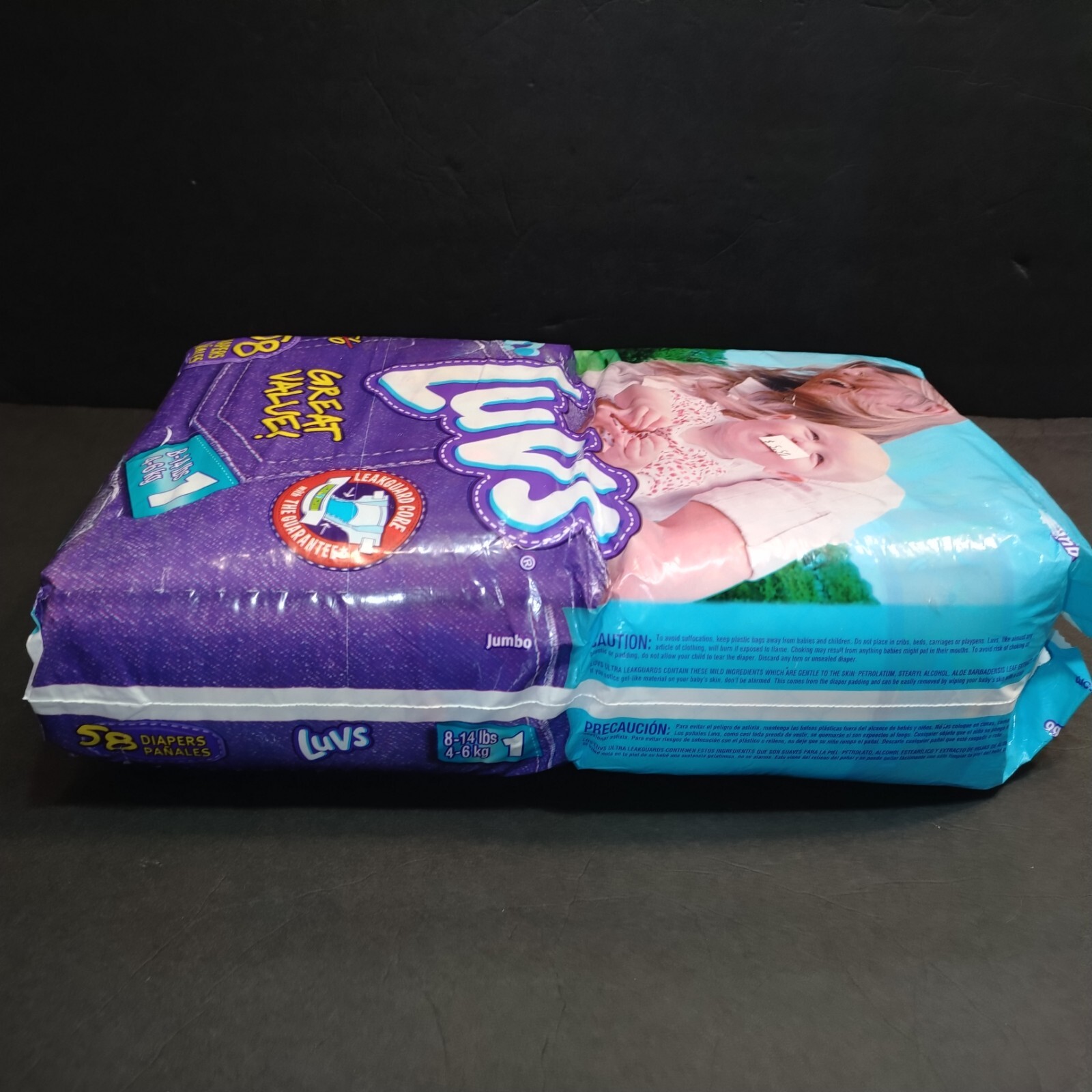 Vintage Luvs Blues Clues Baby Diapers 58 count Size 1 | eBay