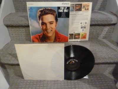 Elvis Presley For LP Fans Only LSP 1990 (e) Vinyl Record Album RARE ...