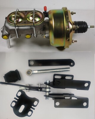 1957-77 Ford F-100 Truck 7" Power Brake Booster & Master Cylinder ...