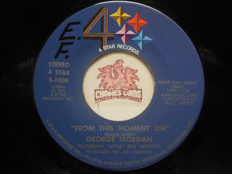 George Morgan: From This Moment On / One Wife Five Kids Later, 45 RPM ...