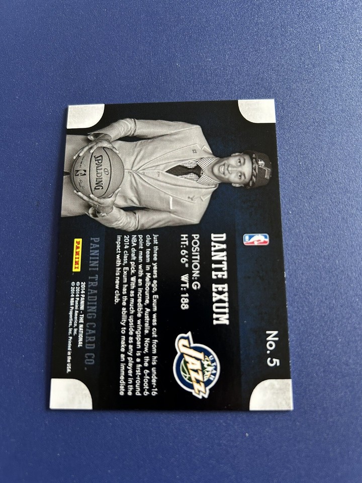Dante Exum 2014 Panini The National #5 RC Basketball Card | eBay