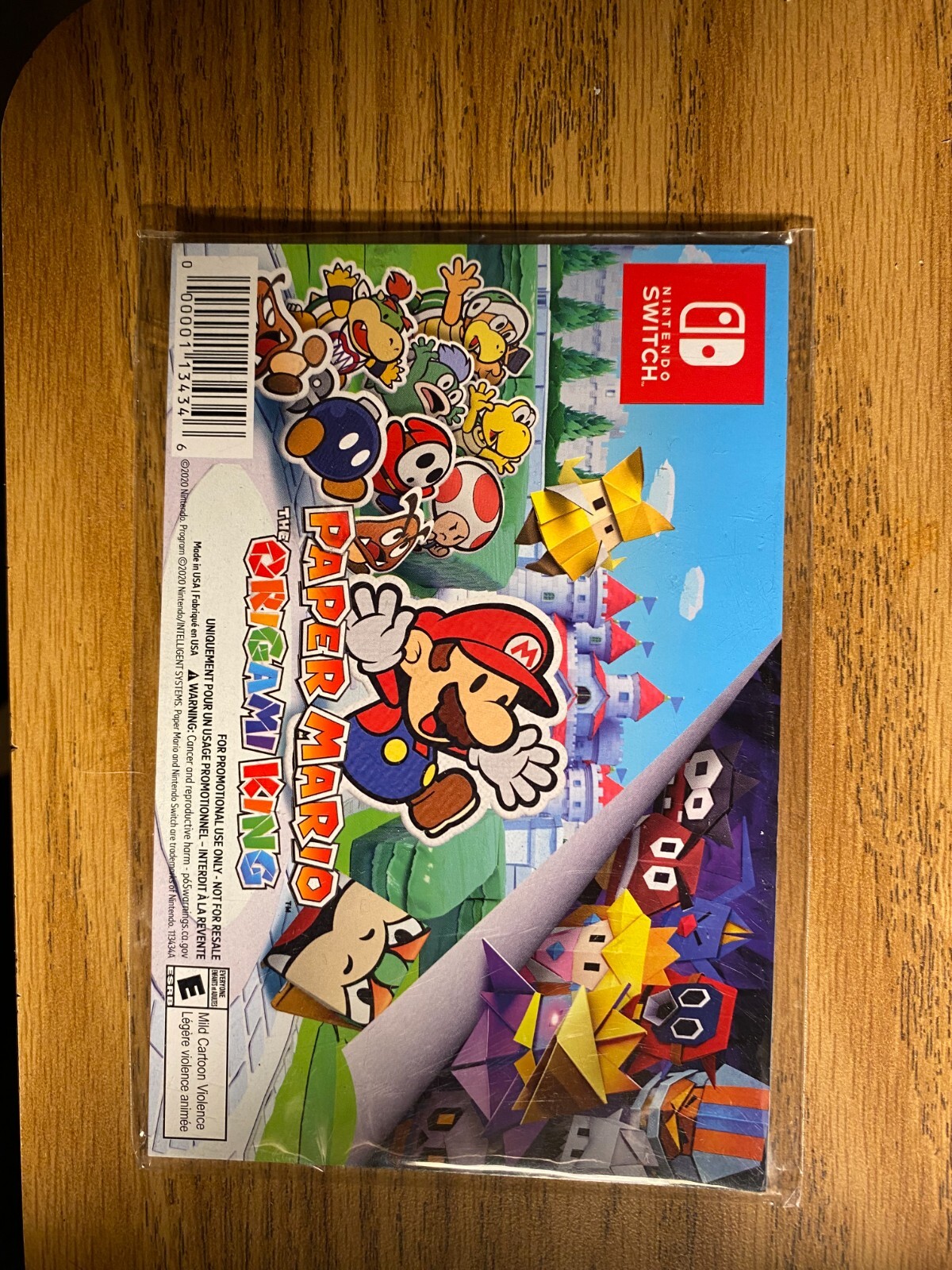 Paper Mario The Origami King - My Nintendo Rewards - Postcard Set ...